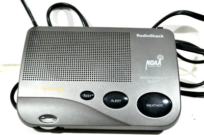 Radio Shack 12-247B Weather Radio Alert 7 Channel NOAA Digital - Tested ...