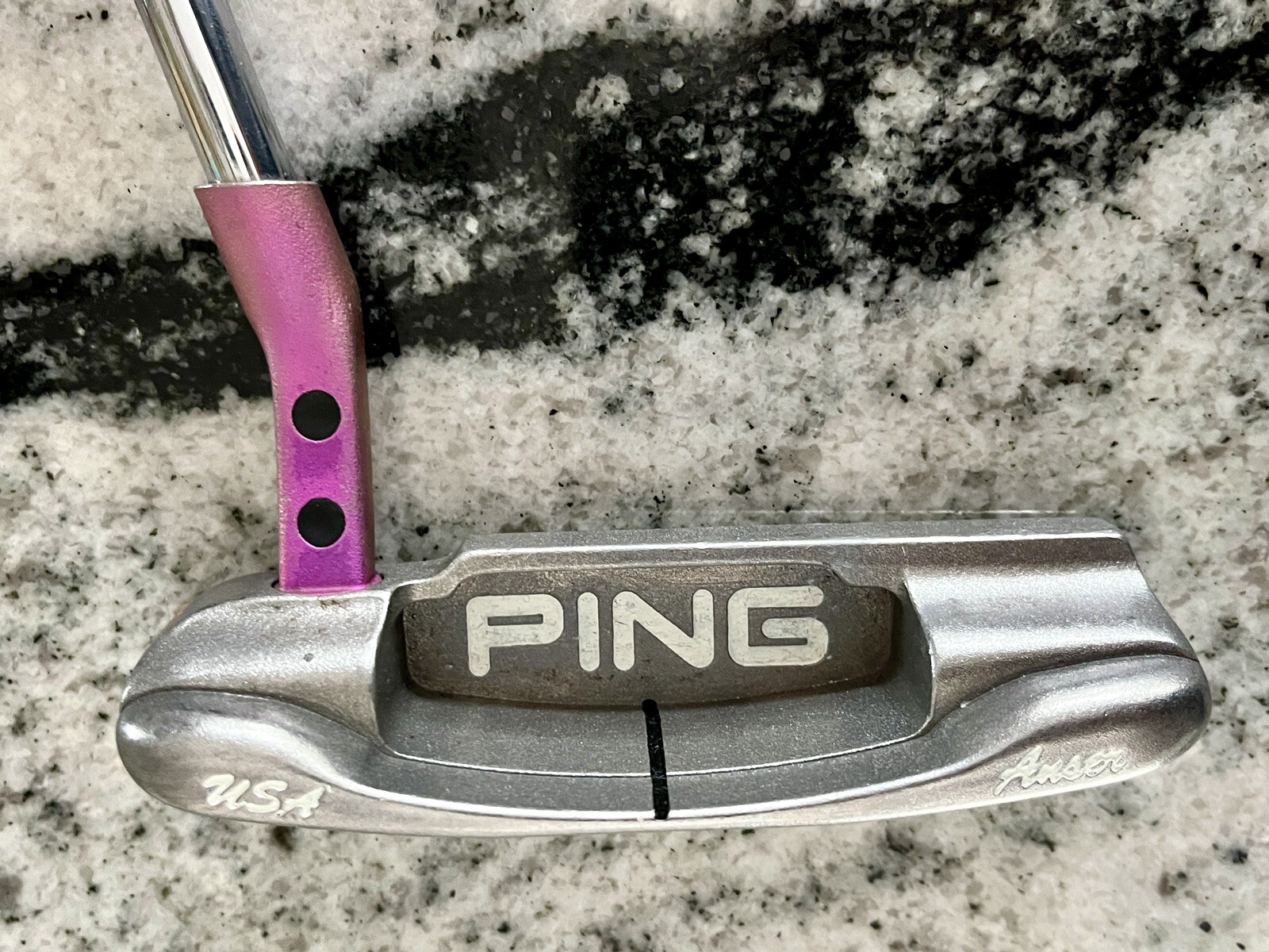 Ping Anser Ti-1 35” EXTREMELY RARE Milled Putter New PING Grip Good ...