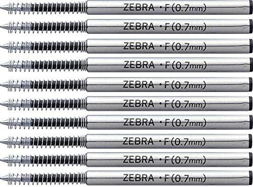Zebra Pen Refills 0.7Mm Pack of 10 F-701 | eBay