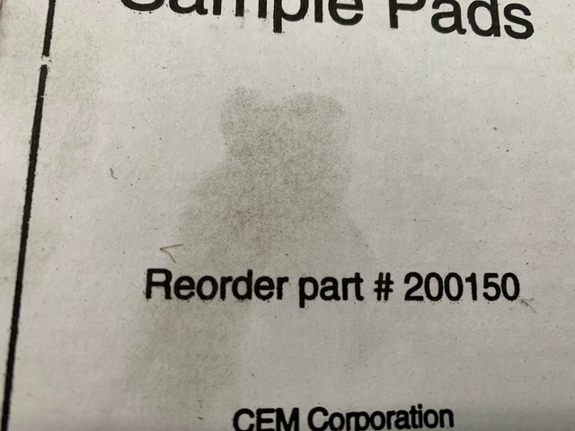 400 10cm CEM Glass Fiber Sample Drying Pads Square 200150 for sale ...