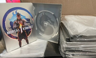 BRAND NEW LIMITED EDITION Mortal Kombat 1 Steel book PS5 XBX Case NO ...