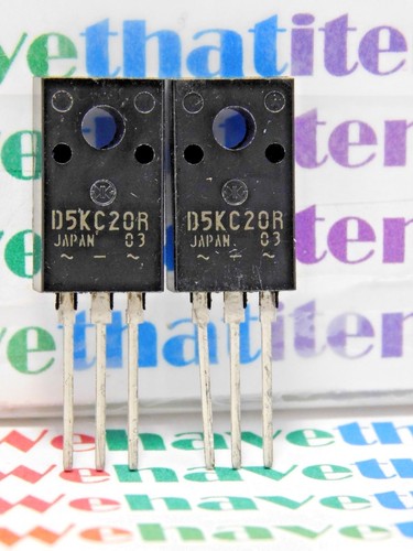 D5KC20R / RECTIFIER DIODE / TO220 / 2 PIECES (qzty) | eBay