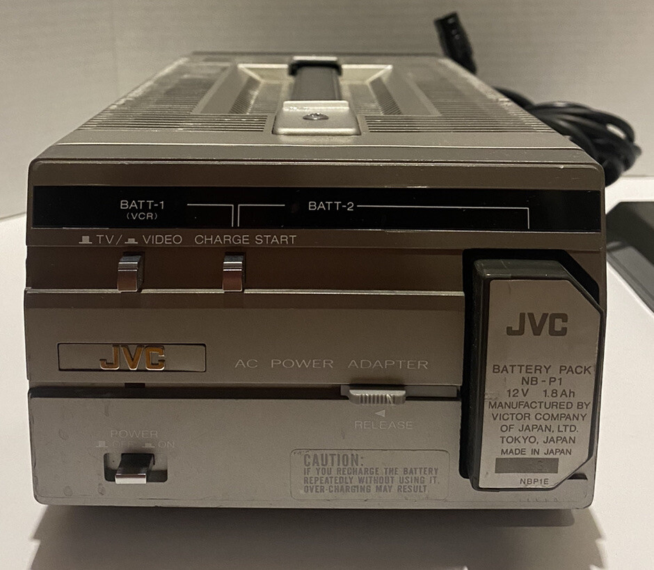 JVC AC Power Adapter Battery Charger AA-P22U 12 VDC 1.8 W/ Extra ...