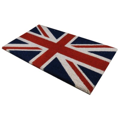 Union Jack Flag Doormat British Flag Latex Backed Coir Floor Door Mat ...