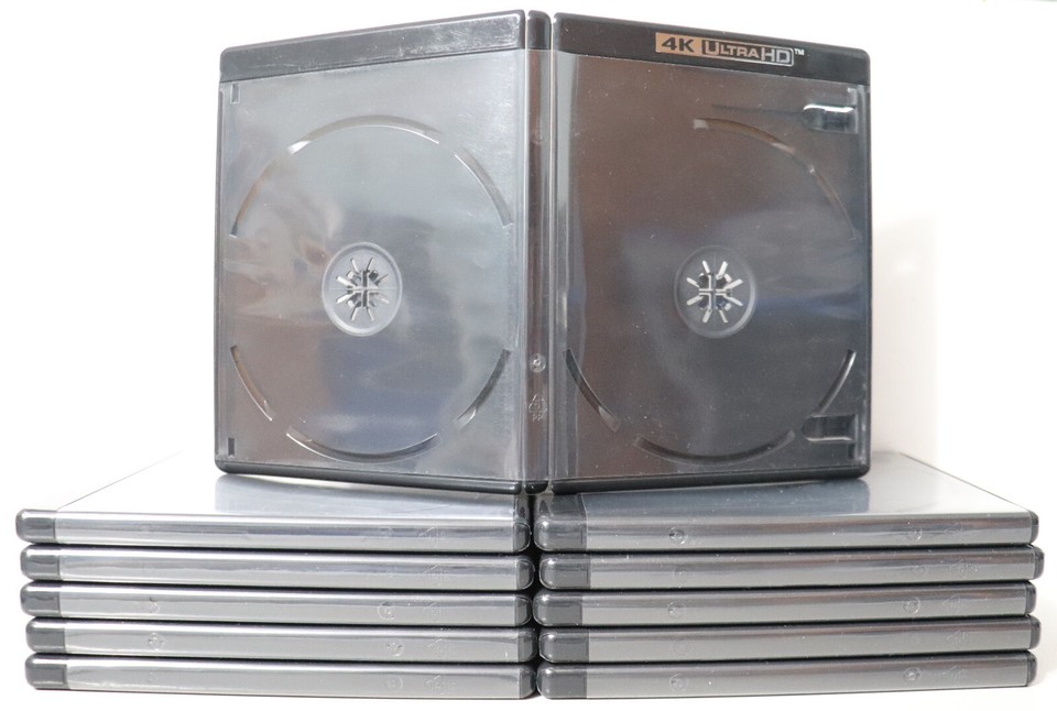 Viva Elite 4K UHD 2-Disc Double 12.5mm Blu-ray Replacement Cases CHOOSE ...