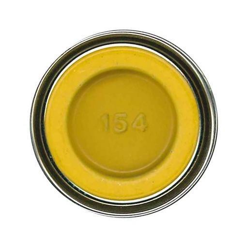 Humbrol AA1674 Matt 154 Insignia Yellow Enamel 14ml Paint for sale ...