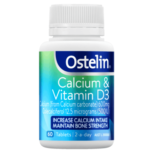 Ostelin Calcium & Vitamin D3 60 Tablets | eBay