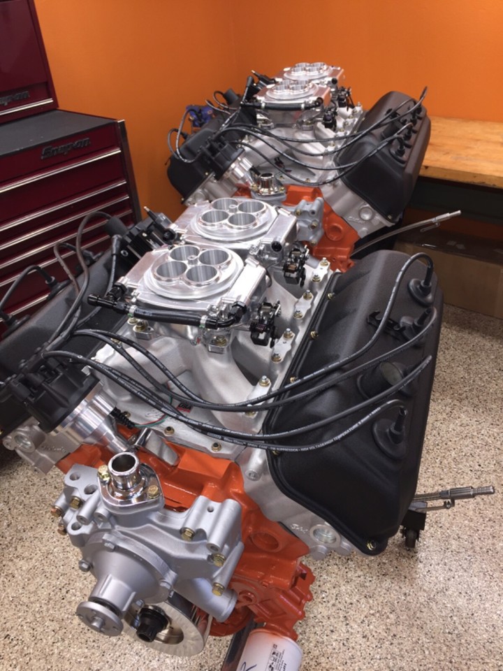426 Hemi engine custom built 426-604 blueprinted hemi engine EFI ...