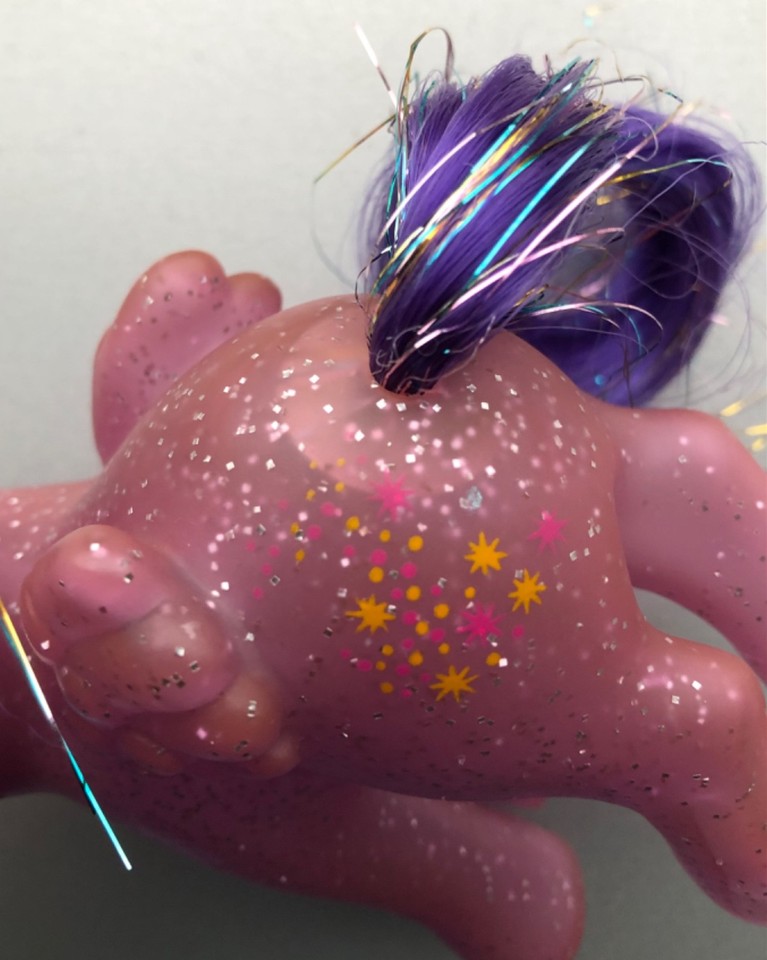 Vintage Hasbro 1980s 80s G1 MLP My Little Sparkle Ponies TWINKLER Pony ...