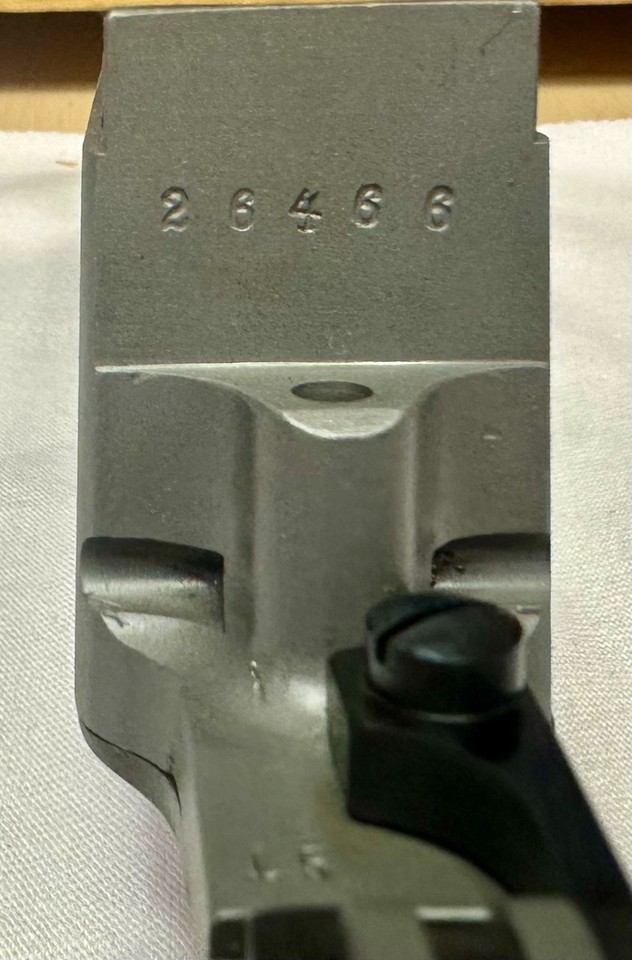 Original Mauser 98 bottom metal double set triggers lever release ...