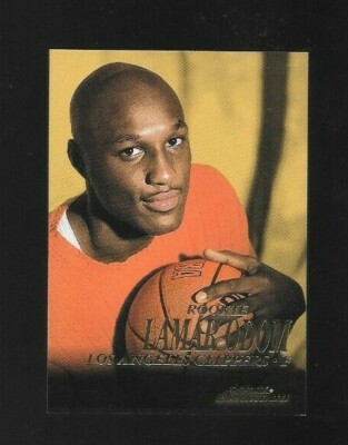 1999-00 SkyBox Dominion Lamar Odom Rookie Card #203 Los Angeles ...