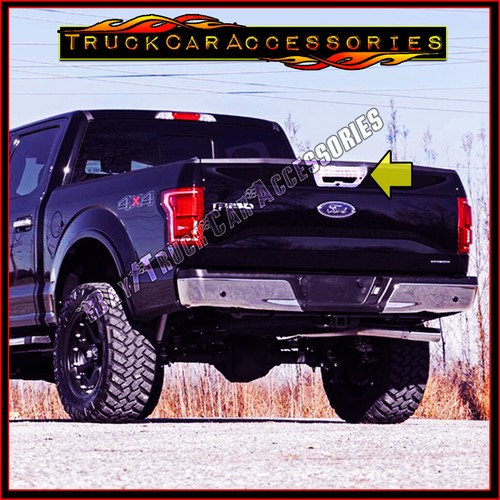 For FORD F150 15 16 17 Lariat Platinum King Ranch Chrome Tailgate Cover ...