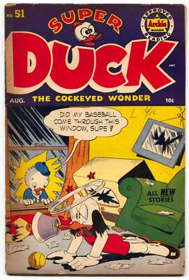 Super Duck #51 1953 - Archie -VG - Comic Book | eBay