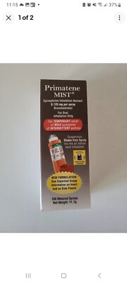 Primatene Mist Epinephrine Inhalation Aerosol EXP 08/25 " 317270553007 ...