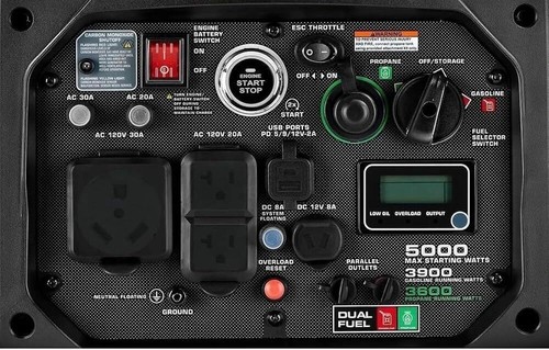 Fits PREDATOR 5000 Watt Dual-Fuel SUPER QUIET Electric Start Inverter ...