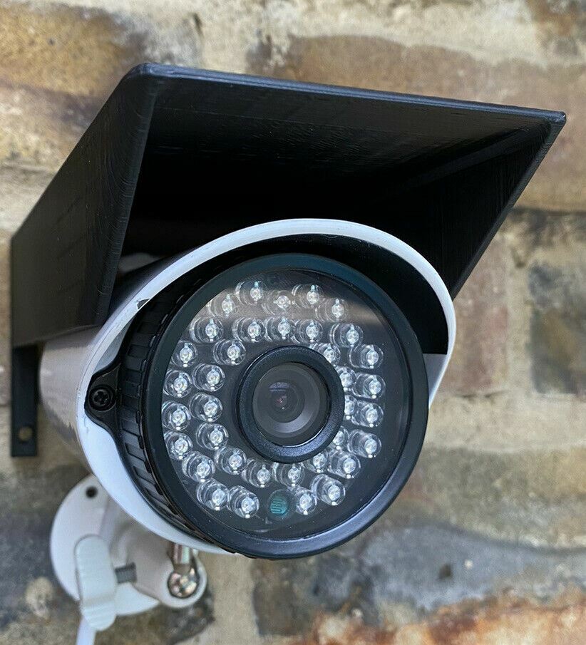 Security CCTV Camera Rain Cover Housing Sun Shade Anti Glare Arlo Blink ...