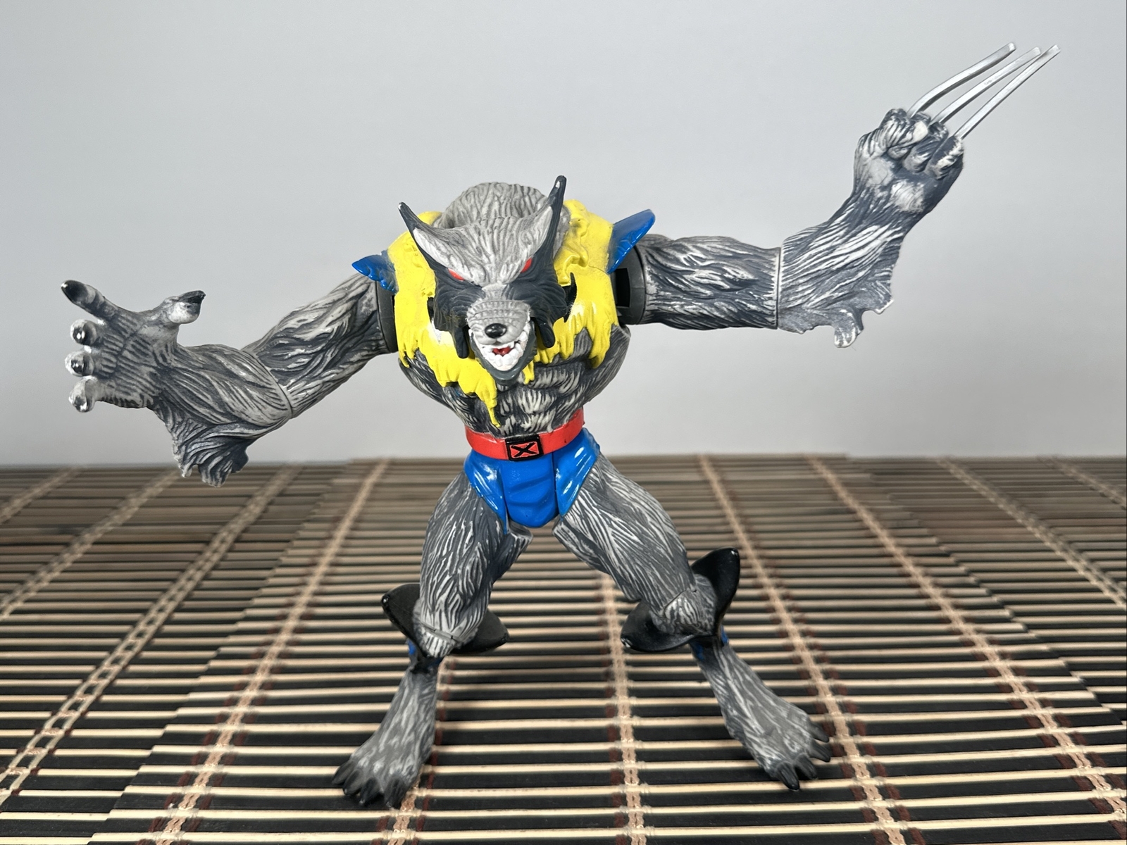 ToyBiz X-Men Mutant Monsters Werewolf Wolverine Marvel 1996 Action ...