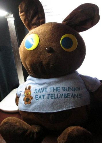 Dudley's Paper Magic group vintage plush chocolate bunny rabbit (RARE ...