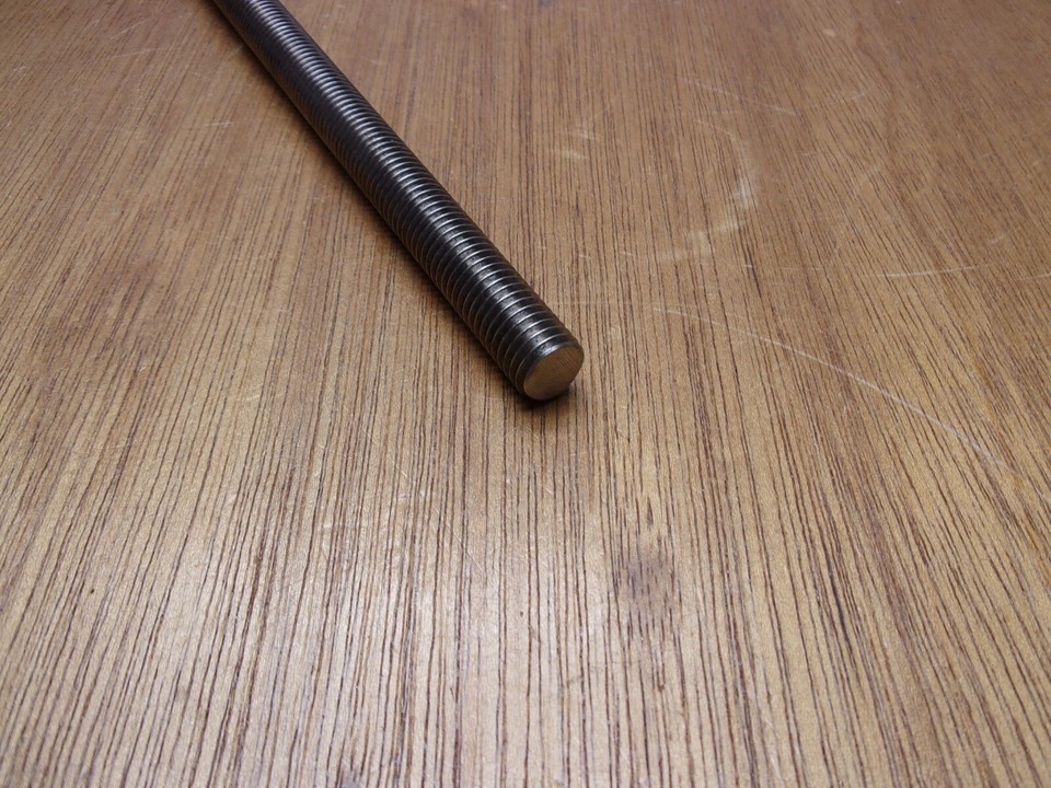 1/2-13 X 12" Fully Threaded All Thread Rod 18-8 Stainless Steel Right ...