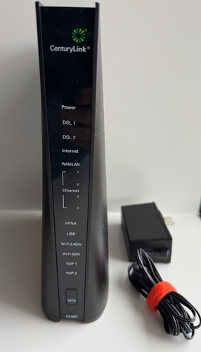 CenturyLink C2100T 4 Port Gateway Gigabit WiFi DSL Fiber Modem Router ...