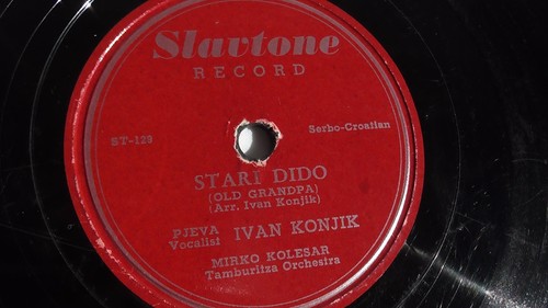 Ivan Konjik - 78rpm single 10-inch – Slavtone #ST-129-130 Stari Dido | eBay