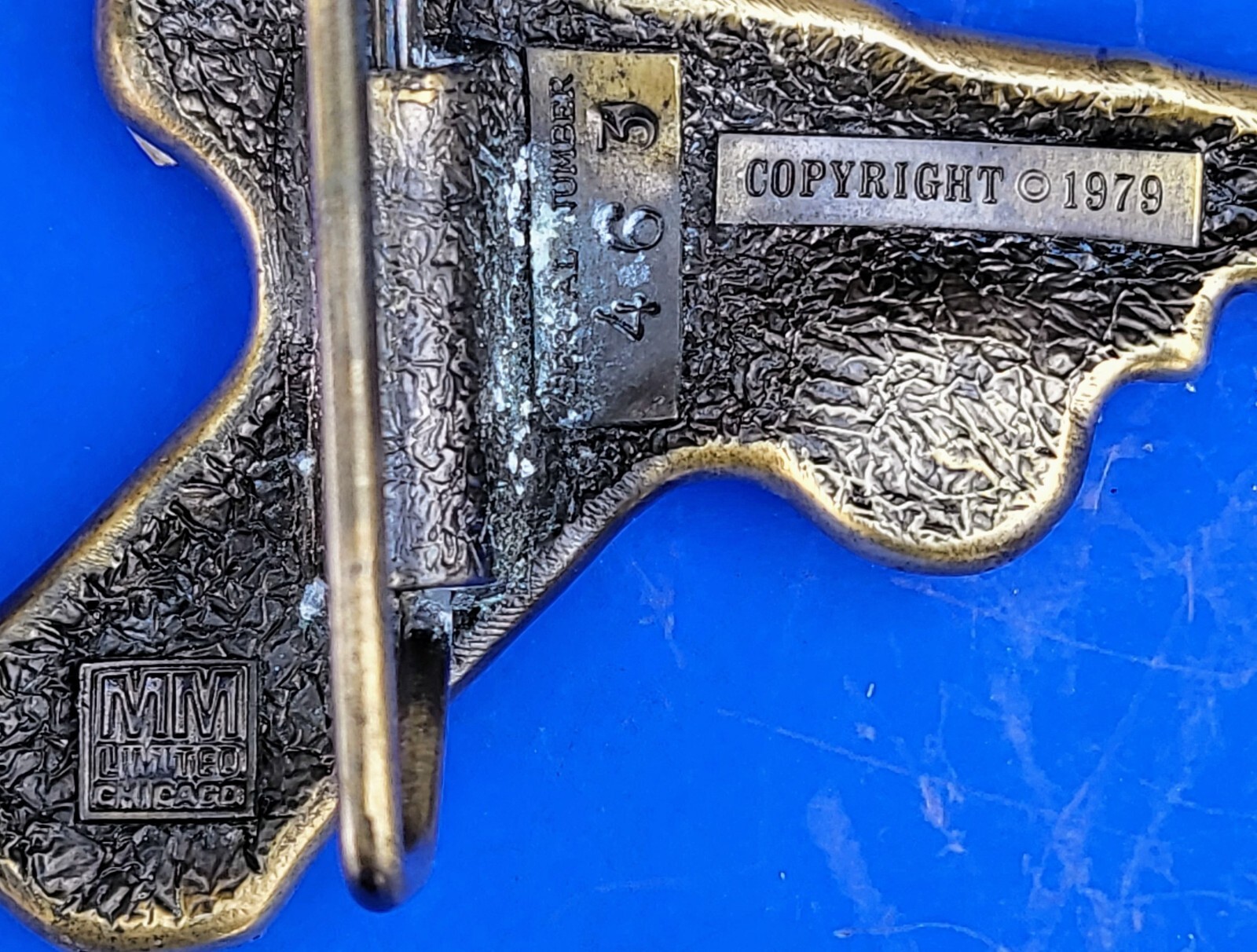 Vintage 1979 German Luger Revolver/Pistol/Gun Solid B… - Gem