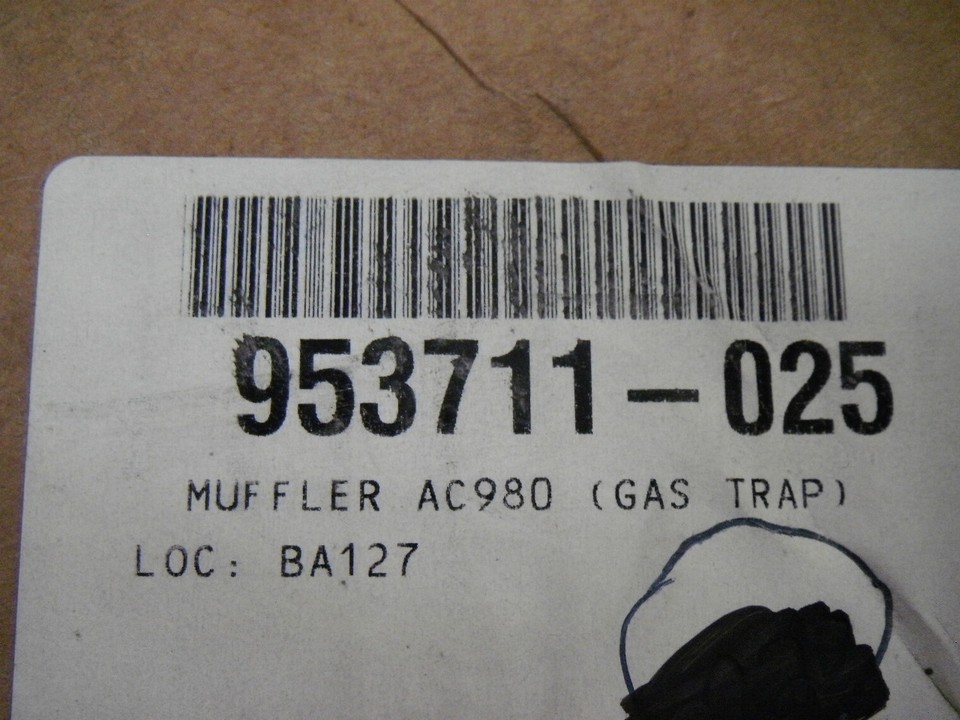 Gast AC980 Gas Trap Muffler Threaded 1/4" NPT Port | eBay