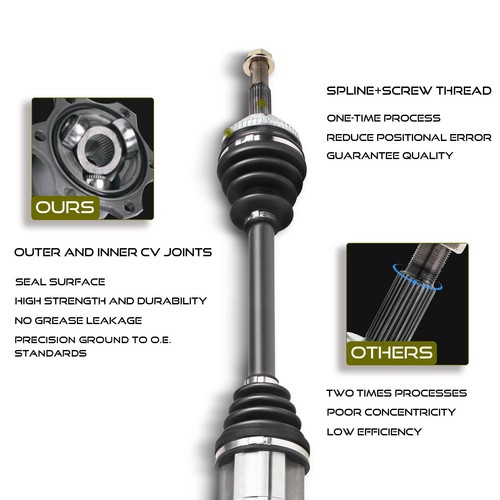 CV Axle Assembly for Ford F-250 F-350 Super Duty Excursion Front Left ...