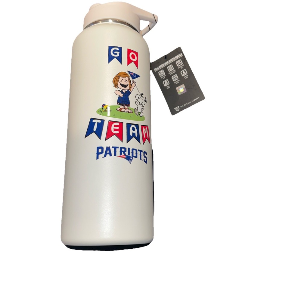 Peanuts Patriots “Go Team” Memory Company Quencher Water Bottle 34oz | eBay