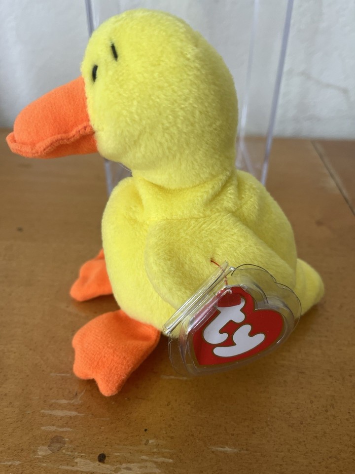 Ty Beanie Babies Quackers 3rd/1st Generation with Near Mint Tags ...