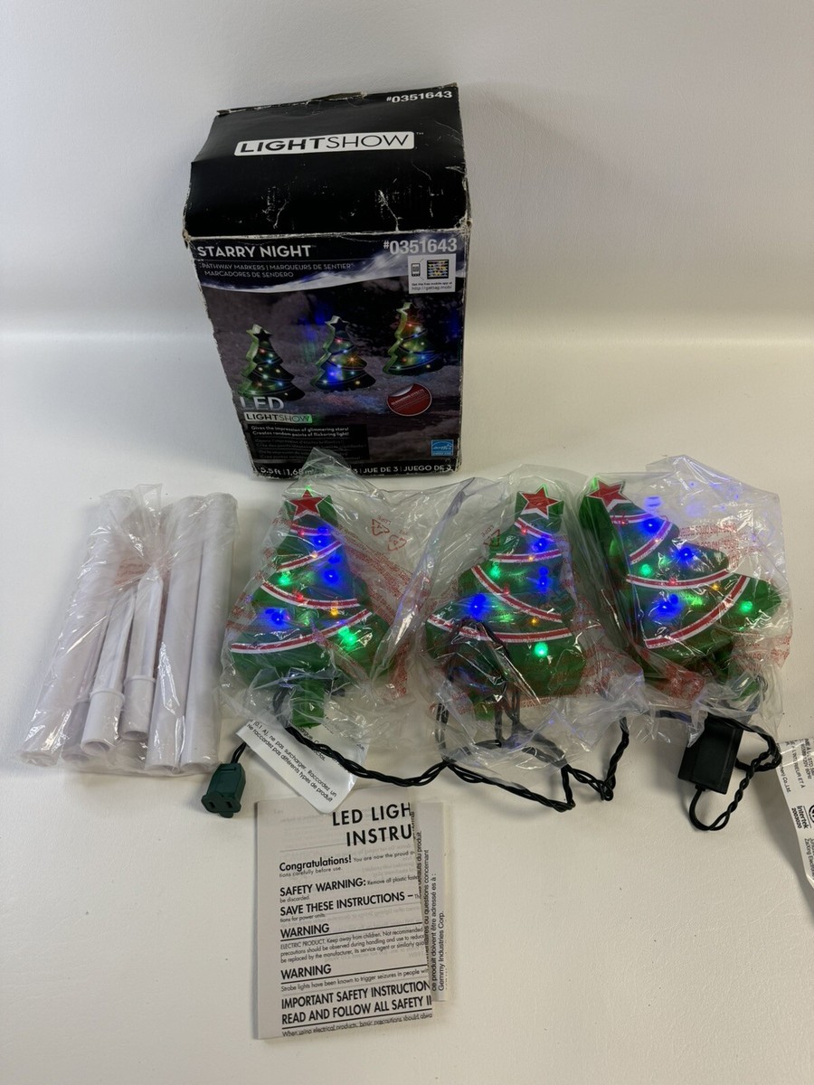 Starry Night Led Path Markers