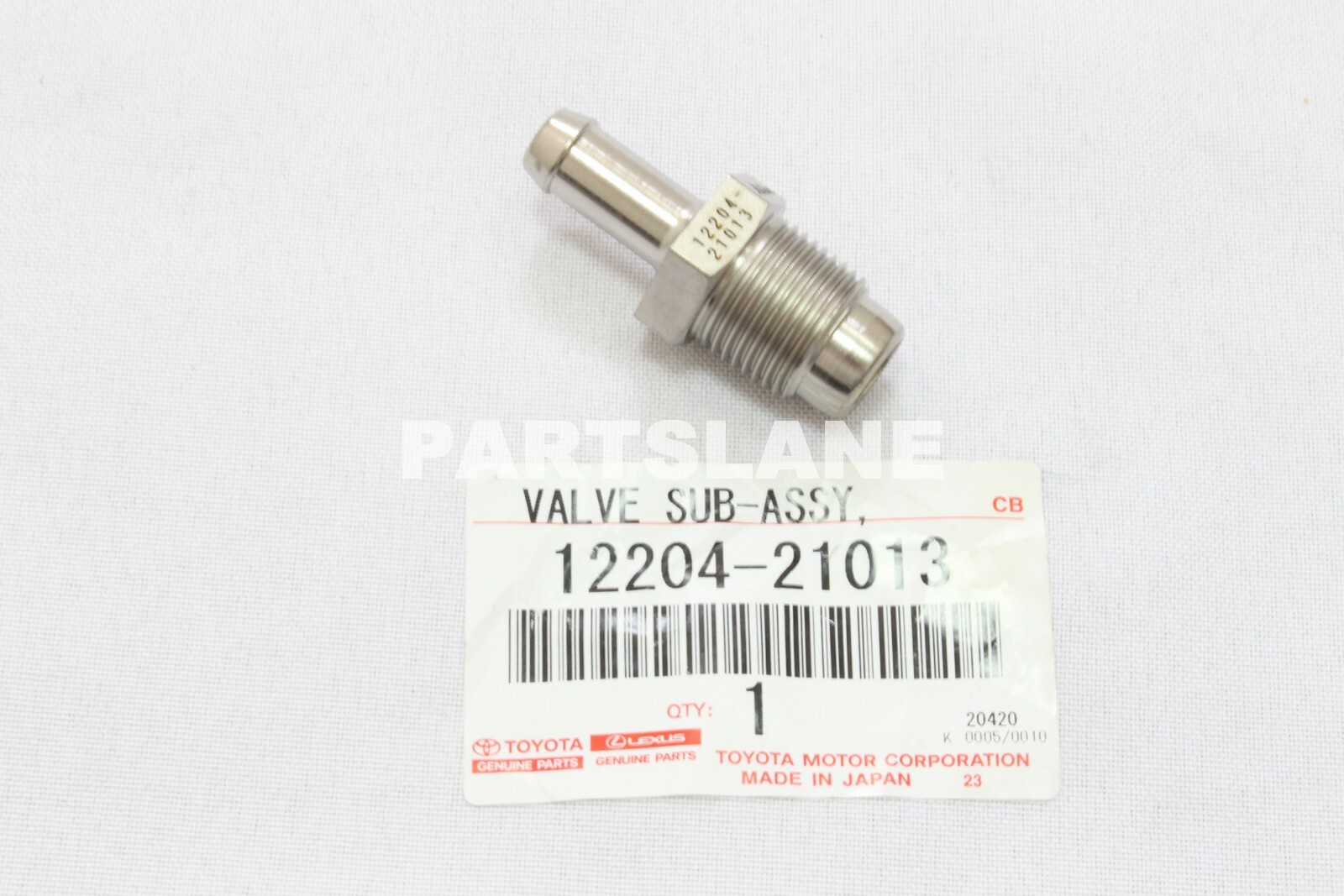 12204-21013 Toyota OEM Genuine VALVE SUB-ASSY, VENTILATION | eBay