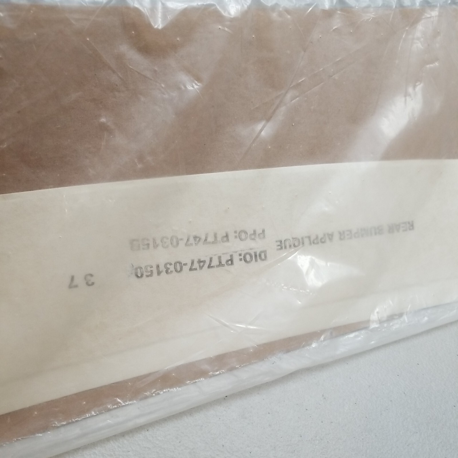 GENUINE TOYOTA REAR BUMPER PROTECTOR CAMRY CAMRY HYBRID 2015 - 2016 ...