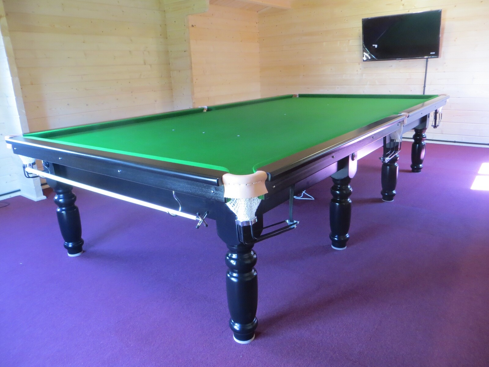 Riley Full Size Black Snooker Table Free Professional Delivery ...