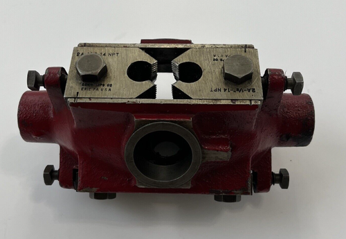 REED Mfg Company Erie Pa. Pipe Threader Triplex 1/2" 3/4" 1" Die Heads ...