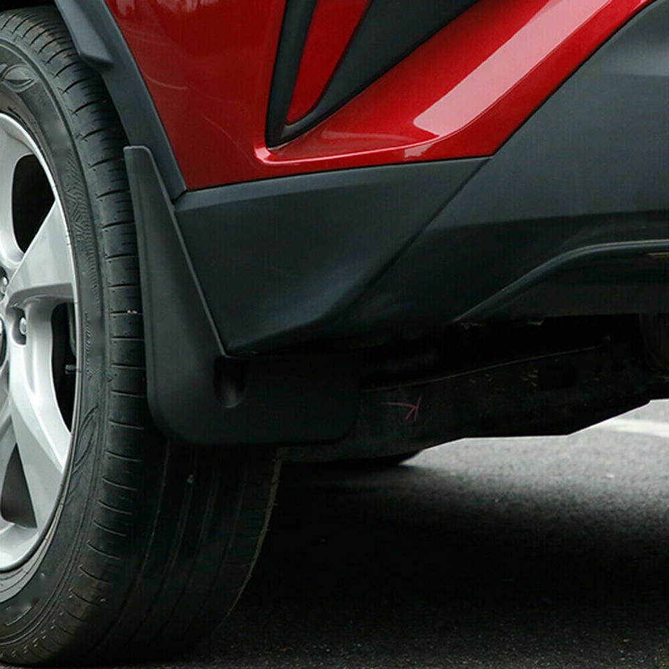 Genuine Front & Rear Splash Guards Mud Flaps FOR 2017-2023 TOYOTA C-HR ...