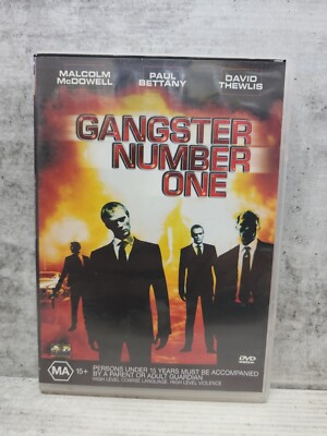 Gangster Number One - DVD Region 4, 2000 - Malcolm McDowell Paul ...