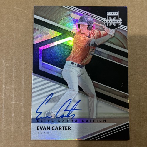 EVAN CARTER 2020 ELITE ROOKIE ON CARD AUTO CARD# 50 | eBay