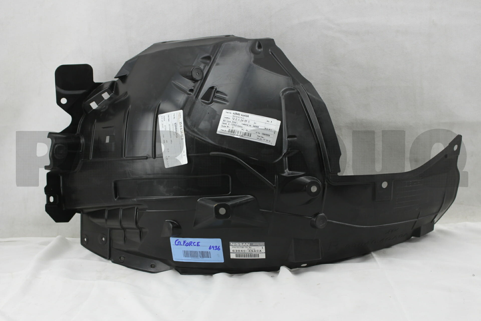 638404GA0A Genuine Nissan PROTECTOR FR,RH 63840-4GA0A | eBay