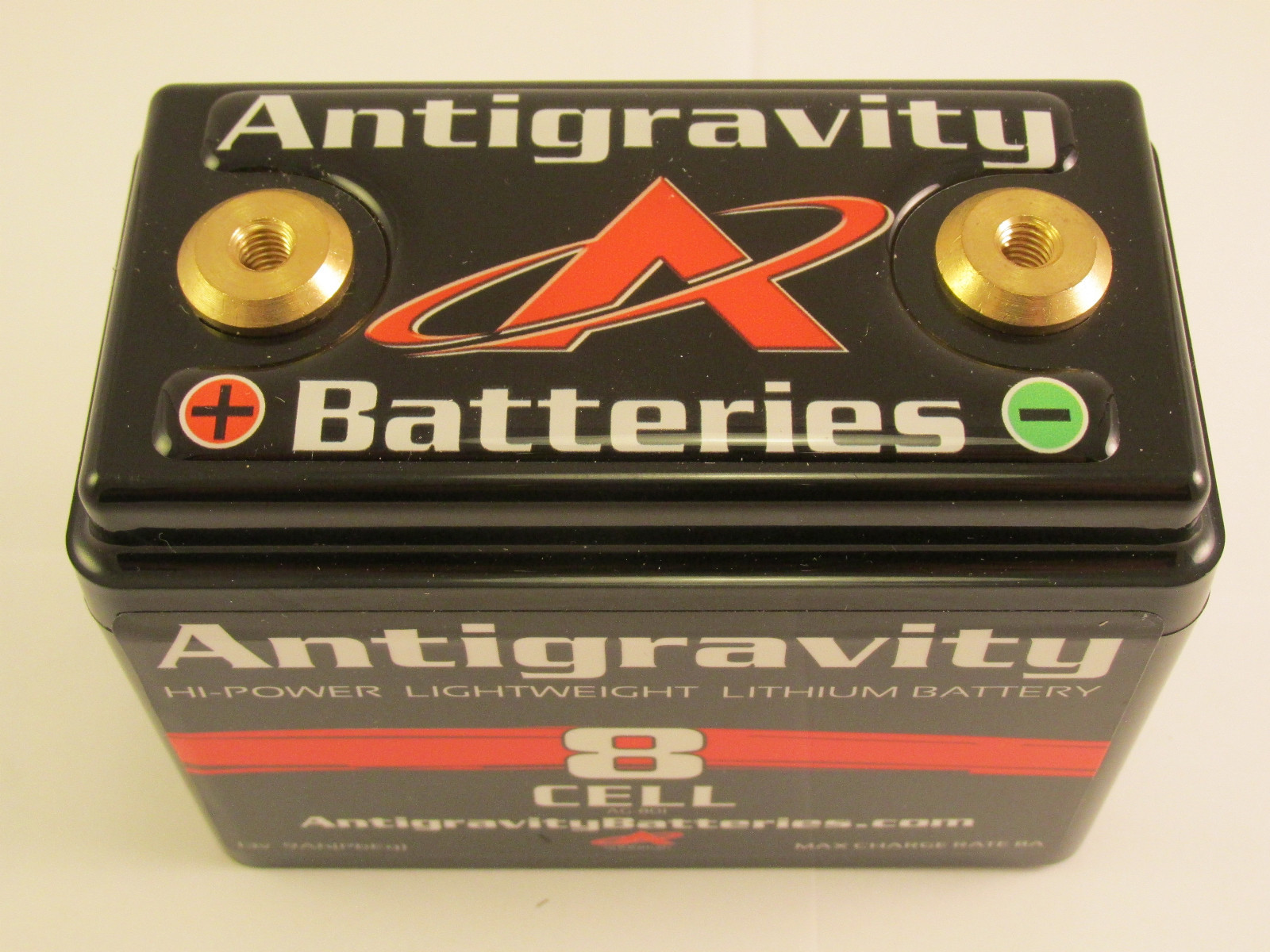 Antigravity Batteries AG-801 8 Cell Lithium Ion Small Case Motorcycle ...
