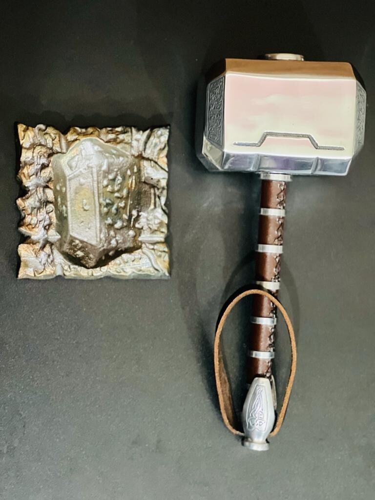 Marvel Legends Thor HAMMER (THOR Love & Thunder) Mjölnir Metal ...