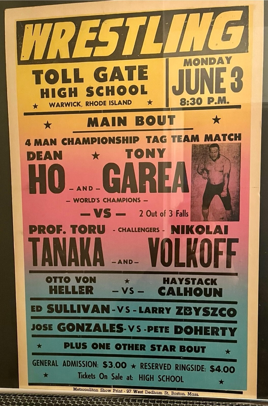 Vintage Wrestling Poster Original 1970’s-1980’s WWF wrestling poster | eBay