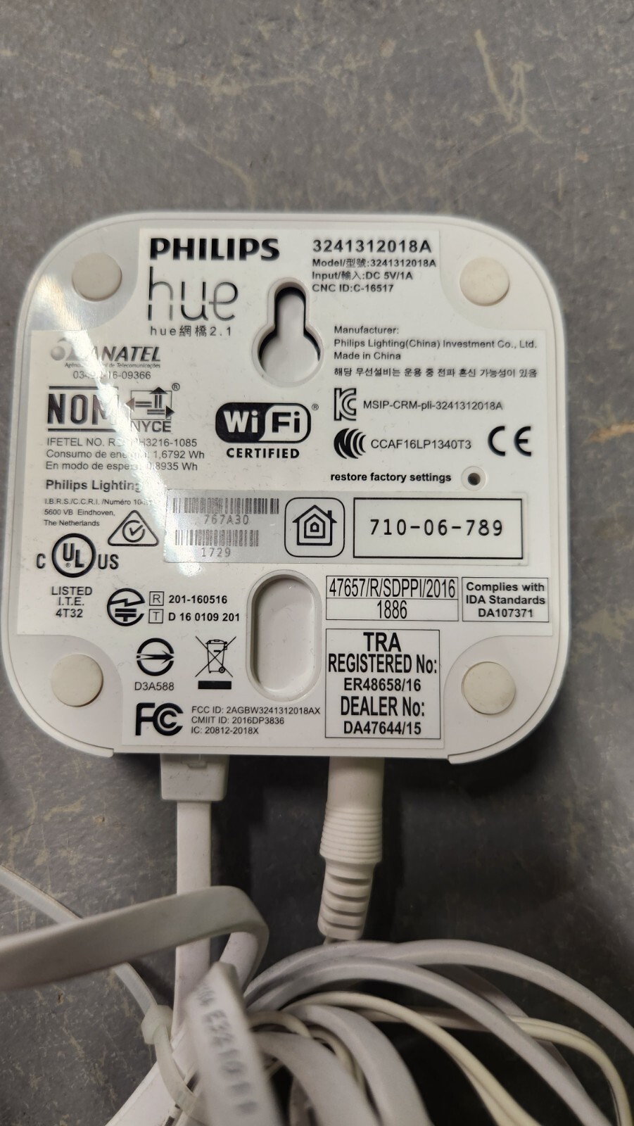 Philips Hue Smart Bridge / Hub 3rd Gen 3241312018A Ver 2.1 | eBay