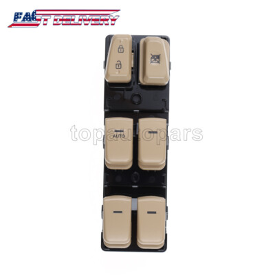Master Power Window Switch for Hyundai Sonata 2011-2015 Front LH 93570 ...
