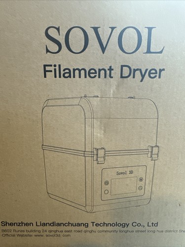 Sovol Filament Dryer Filament Dehydrator 3D Printer Spool Holder Dry ...