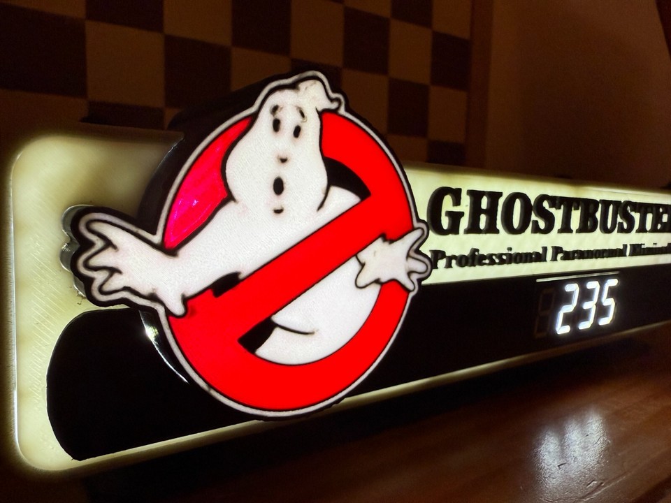 Ghostbusters Corporate Clock Prop | eBay