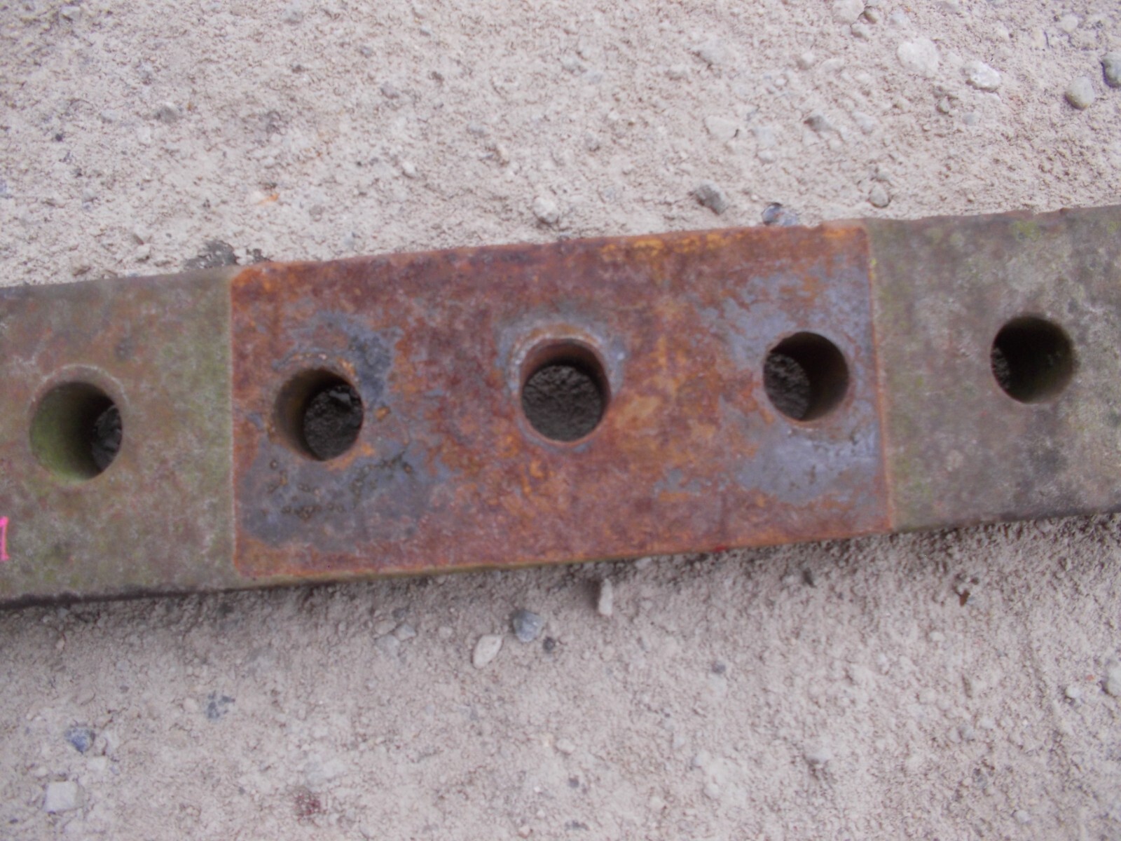 Farmall 706 806 560 450 460 IH tractor 2pt thick heavy duty drawbar ...