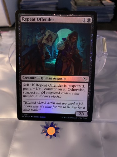 2024 MTG MKM Repeat Offender C Foil Creature #101 | eBay UK