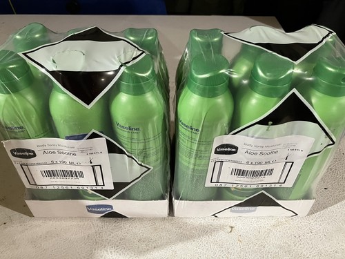 Vaseline Intensive Care Spray Lotion Aloe Soothe 190ml - 12 Pack | eBay
