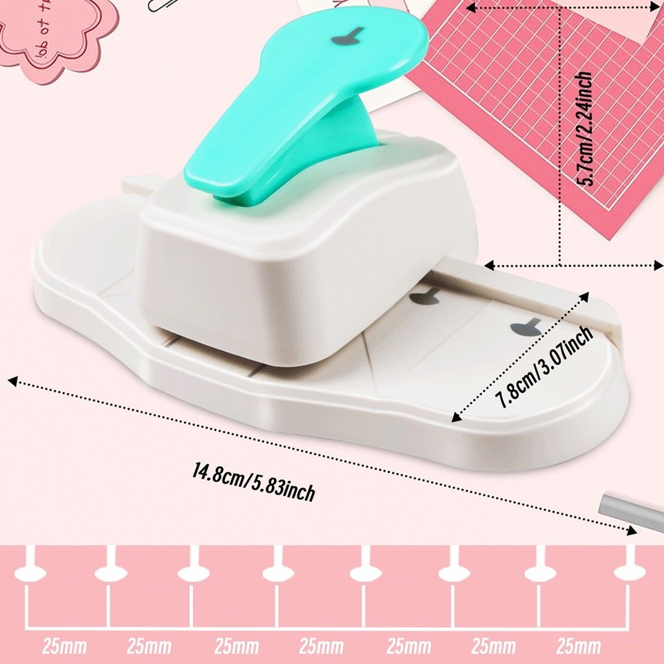 Portable Manual Single Hole Multi-Function Puncher for Loose Leaf ...